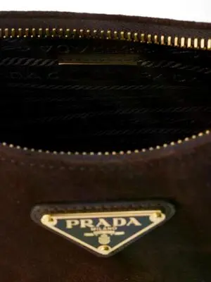 Prada Re-edition 2005 Suede Mini-bag - Brown