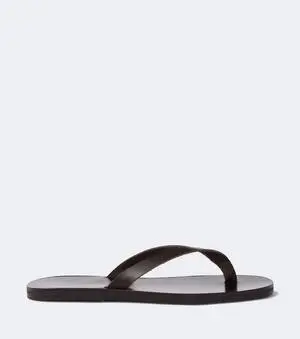 ANCIENT GREEK SANDALS Solon Leather Thong Sandals - Brown