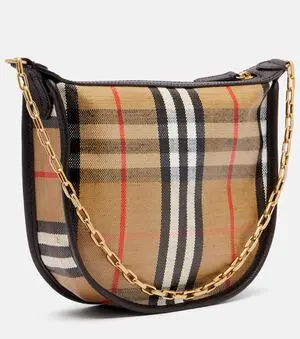 Burberry Highlands Check Mini Shoulder Bag