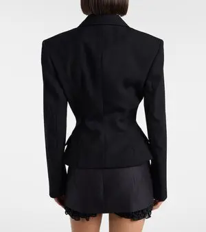 Magda Butrym Peplum Wool Blazer