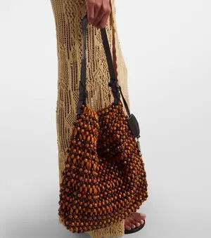 Staud Drift Beaded Tote Bag