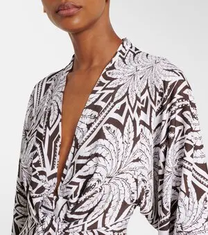 Melissa Odabash Eloise Printed Maxi Dress