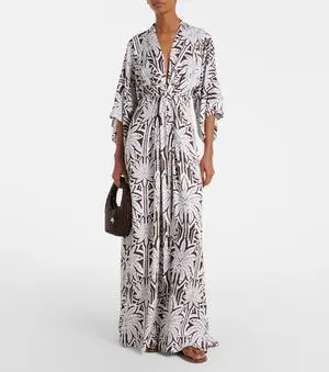 Melissa Odabash Eloise Printed Maxi Dress