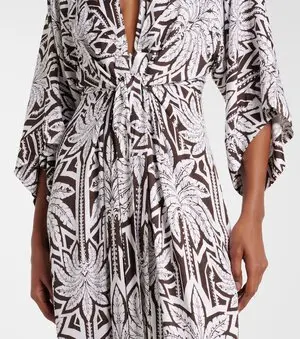 Melissa Odabash Eloise Printed Maxi Dress