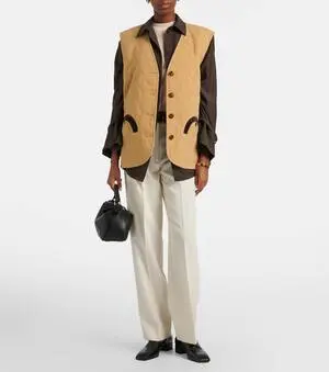 BLAZÉ MILANO Suffolk Quilted Cotton Vest
