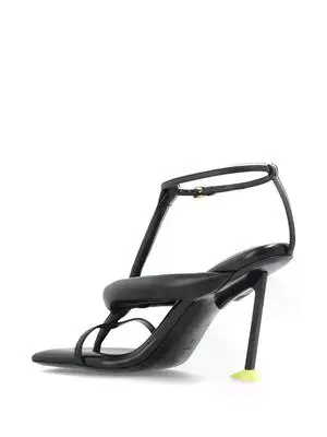 Givenchy Leather Padded Ankle-strap Sandals