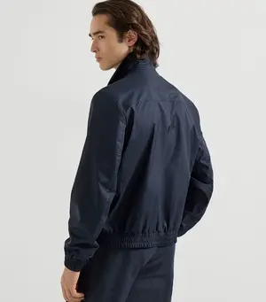 Brunello Cucinelli Wool-silk Field Jacket