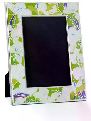 Shanghai Tang Floral-print Photo Frame - Green