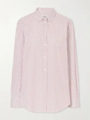 RÓHE Striped Cotton-poplin Shirt - Multi