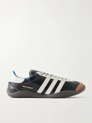 ADIDAS ORIGINALS X Wales Bonner Karintha Leather Sneakers - Black