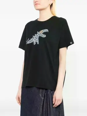 AGNES B. Floral Motif T-shirt
