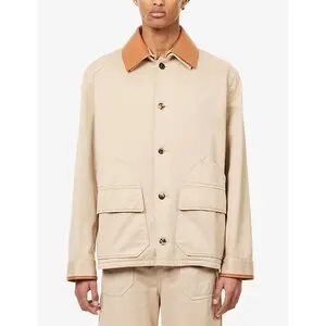 Loewe X Paula's Ibiza Collared Cotton Jacket