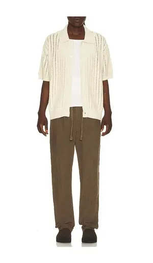 Faherty Brand Linen Drawstring Pants