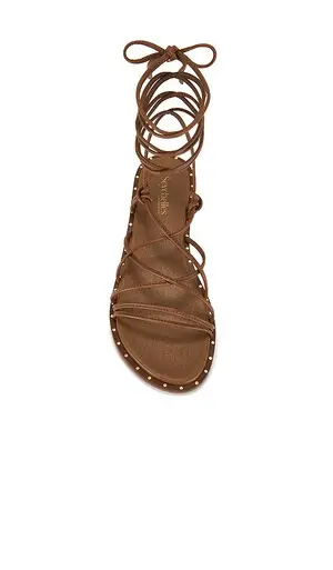 Seychelles Lighthouse Sandal With Wraparound Ankle Straps - Brown