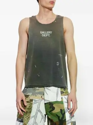 GALLERY DEPT. Logo-print Distressed Vest