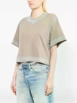 Off-White Spray Effect Logo T-shirt