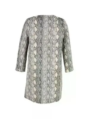 Max Mara Panetto Snake-print Coat
