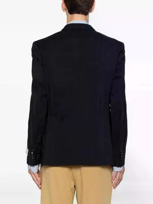 LC23 Double-breasted Pinstripe Blazer