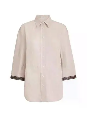Brunello Cucinelli Drop Shoulder Shirts For Women