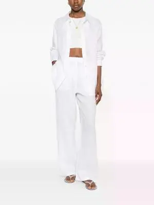 RIVIERA Linen Elasticated Waistband Trousers