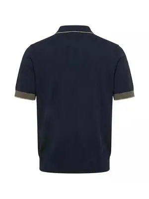 Peserico Zip-fastening Fine-knit Polo Shirt