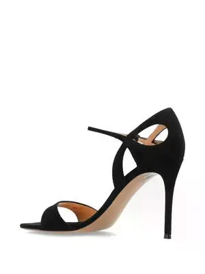 GIANVITO ROSSI Camnero Suede Ankle-strap Pumps