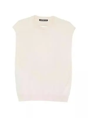 DEPARTMENT 5 Sleeveless Cut-out Top - Neutrals