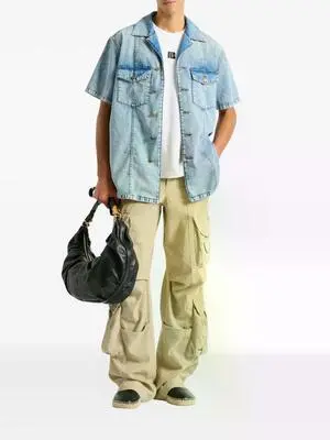 Balmain Light Denim Shirt - Blue