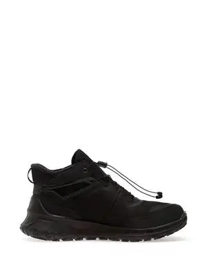 Ecco Toggle Fastening Boots With Rubber Sole - Black