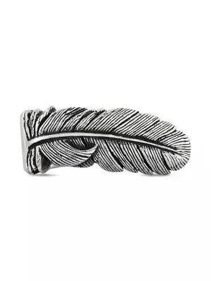 KING BABY STUDIO Sterling Feather Motif Ring