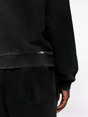 PAURA Faded-effect Full-zip Hoodie