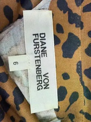 Diane Von Furstenberg Printed Wrap Dress