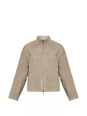 Emporio Armani Perforated Suede Jacket
