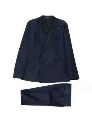 Tagliatore Double-breasted Peak-lapel Suit
