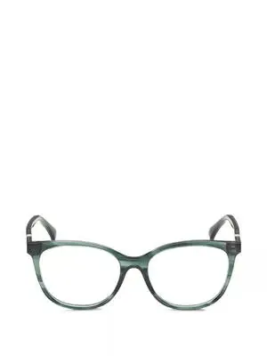 Max Mara Round Frame Glasses - Green