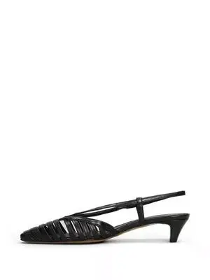 BIANCADI Caged Slingback Pumps