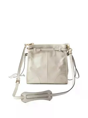 Prada Bonnie Leather Mini Shoulder Bag - White