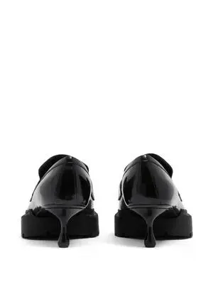 Noir Kei Ninomiya X Jimmy Choo 30mm Maxi Loafers
