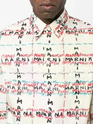 Marni Logo-print Shirt