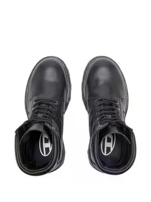 DIESEL® D-hammer Lace-up Boots - Black