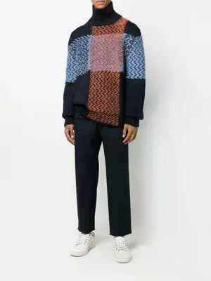 Etro Side-band Gabardine Trousers