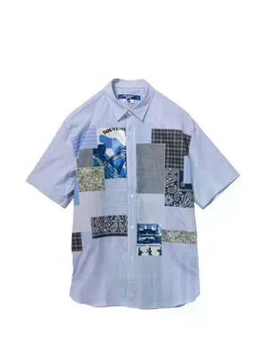 Junya Watanabe Patchwork Shirt Blue