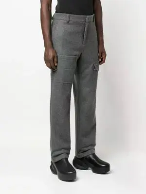Helmut Lang Flannel Cargo Pants