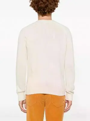 Malo Blend Crew Neck Jumper - Neutrals