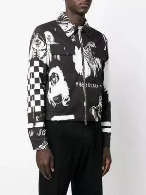 Amiri Graphic-print Shirt Jacket