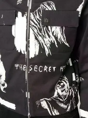 Amiri Graphic-print Shirt Jacket