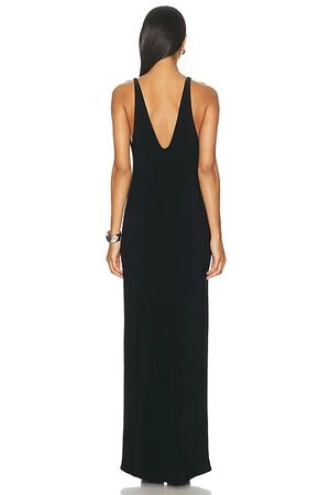 GRACE LING Belted Maxi Pillar Dress