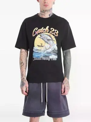 JORDAN Graphic-print T-shirt - Black