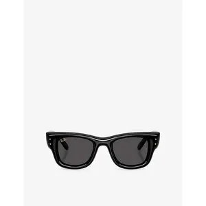 Ray-ban Wayfarer Square-frame Sunglasses - Black