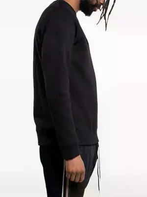 SOULLAND Crew Neck Sweatshirt With Embossed Lettering